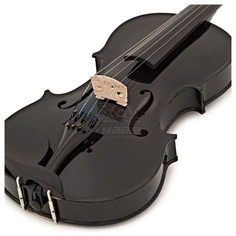 Amadeus Cellini Amvl001bk Violin Estudiante 44 Negro Solid Spruce