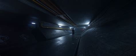 Artstation Underground Tunnel Blender Source Files Evee Compatible Resources