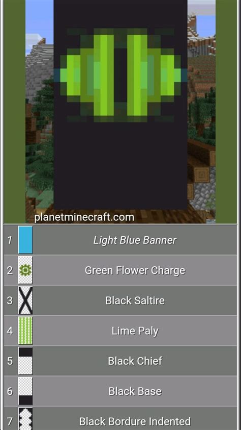 Ender Eye Banner Pattern Design