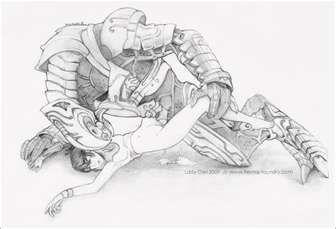 Arbiter And Anders By Ladyowl Hentai Foundry