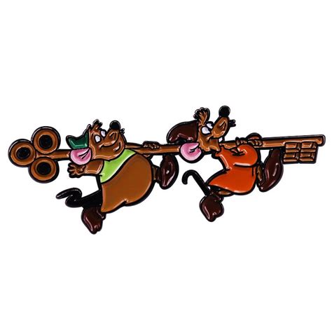 Cinderella Run Jaq And Gus Enamel Pin Distinct Enamel Pins