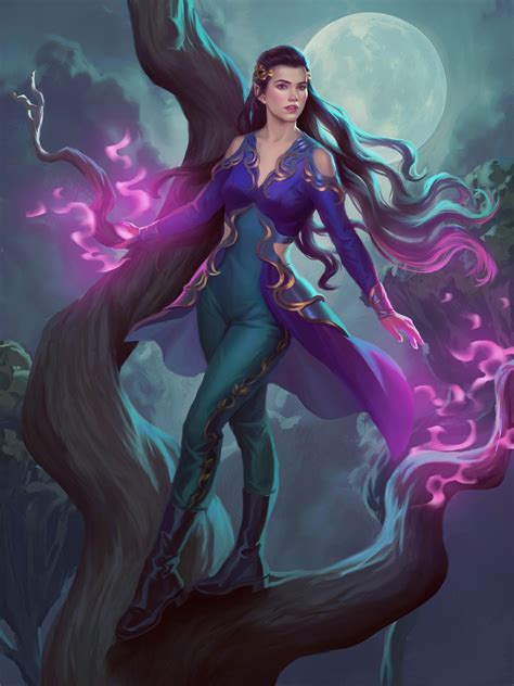 Night Elf By Poliane Almeida R Imaginaryelves