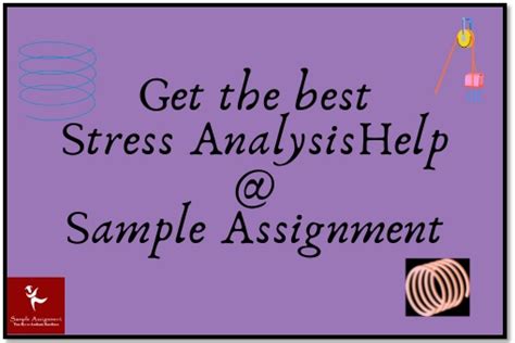 Stress Analysis Assignment Help Online Assignment Helper
