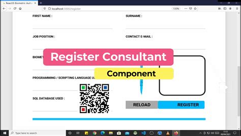 React Biometric Fingerprint Integration Using A Columbo Scanner