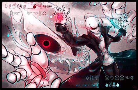 You Killed Sans W D Gaster Glitchtale By Walkingmelonsaaa