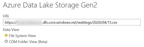 Optimizing Access To Azure Data Lake Storage Adls Gen 2 In Power