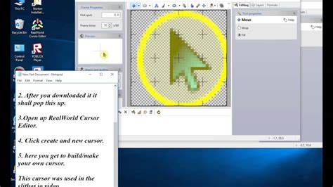 Tutorials How To Make Your Own Mouse Cursor YouTube