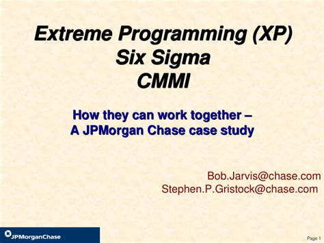 Ppt Extreme Programming Xp Extreme Programming Xp Six Sigma Six Powerpoint Presentation