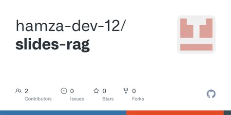 Muhammad Hamza On Linkedin Github Hamza Dev 12slides Rag
