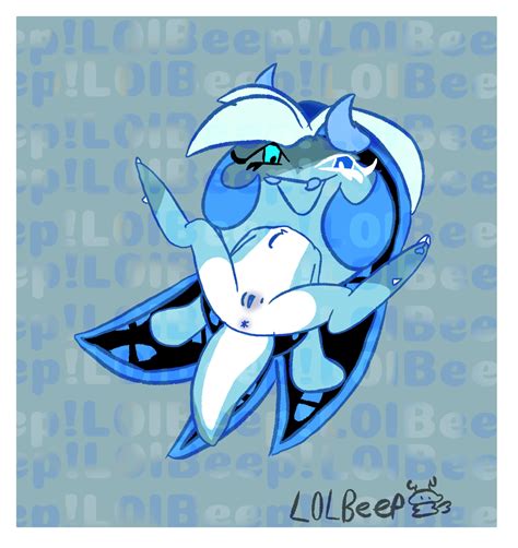 Rule 34 Ass Beetle Blue Background Blue Body Blue Eyes Blue Hair