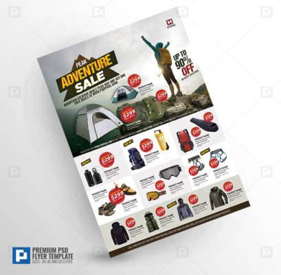 Outdoor Multipurpose Sales Flyer Psdpixel