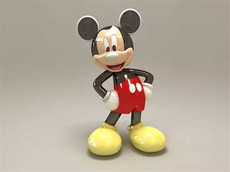 Disney Mickey Mouse Statue Free 3d Model Max Vray Open3dmodel