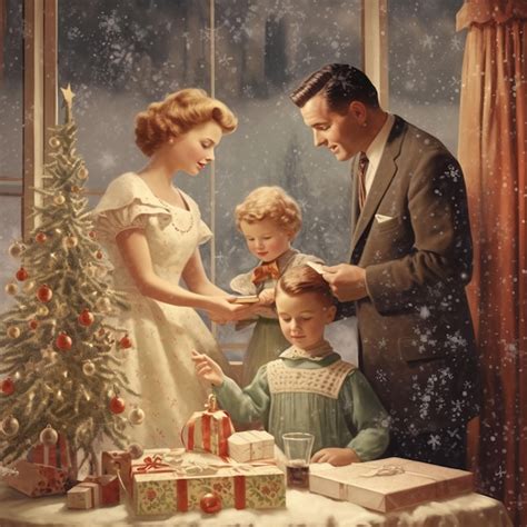 Photos Noel Famille Vintage 90 000 Photos De Haute Qualité Gratuites