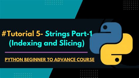 String Indexing And Slicing 🔥 Indexing And Slicing In Python