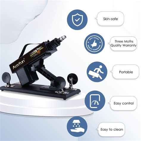 Auxfun Automatic Sex Machine With 7 Attachments Auxfun Official