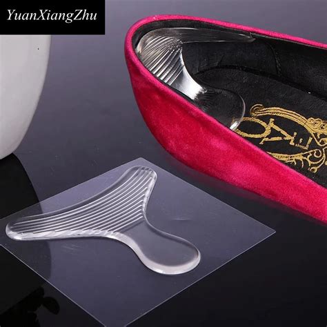 1 пара мягких силиконовых Т образных подкладок на высоком каблуке ортопедические стельки для