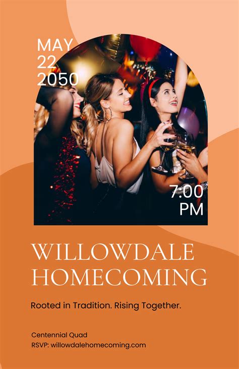 Free Homecoming Poster Templates To Edit Online