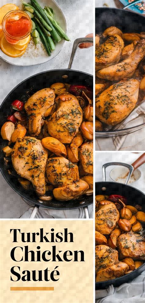 Tavuk Sote Turkish Chicken Saute Recipe Meze Magic