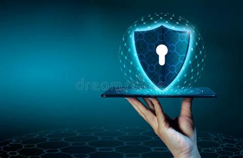 The Phone Has A Business Graph Icon Press Enter Button On The Computer Stock Image Image Of