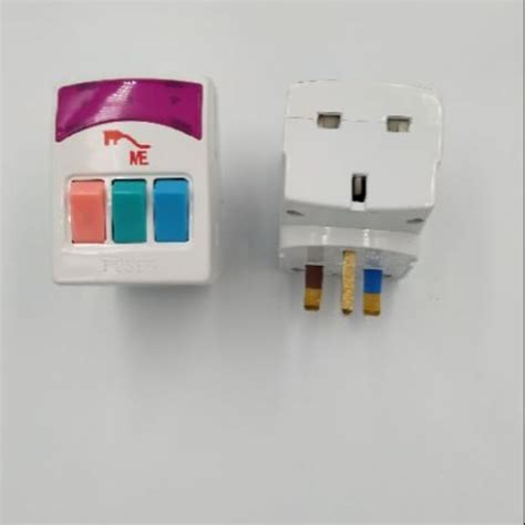 13 Amp 3 Way Adaptor With Invidual Switch 3way Adapter Sirim Approved Office Computer Switch