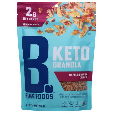 B Fine Foods Keto Granola 9 Oz Delivery Or Pickup Near Me Instacart