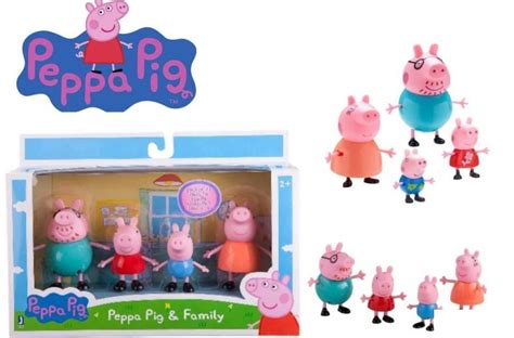 Pepa Prase Porodica Set Od 4 Igracke A365 Shop
