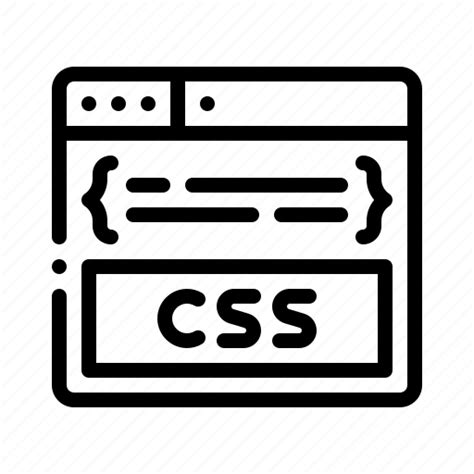 Css Technology System Software Website Programing Coding Icon Download On Iconfinder