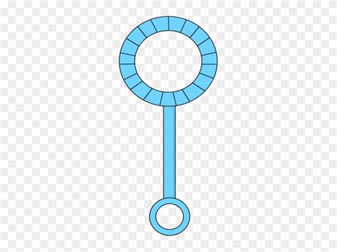 Blue Bubble Wand Clip Art Image Blue Bubble Wand This Bubble Wand Png