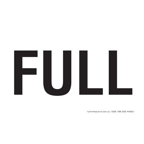 Full Drum Decals Packs Of 100 Tuffa™ Products