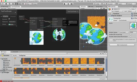 Shader Graph With Tilemaps And Sprites Questions And Answers Unity Discussions