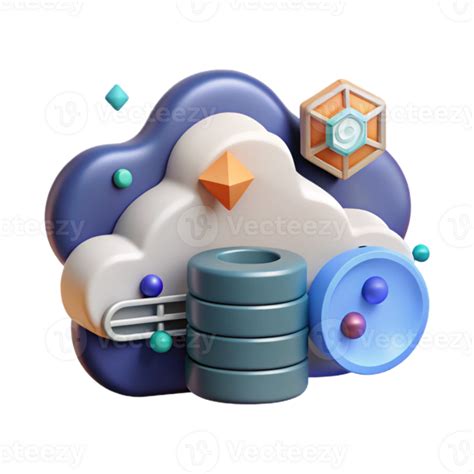 Magnificent Traditional Cloud Storage Data Backup Icon Isolated For Cloud Computing 59115777 Png