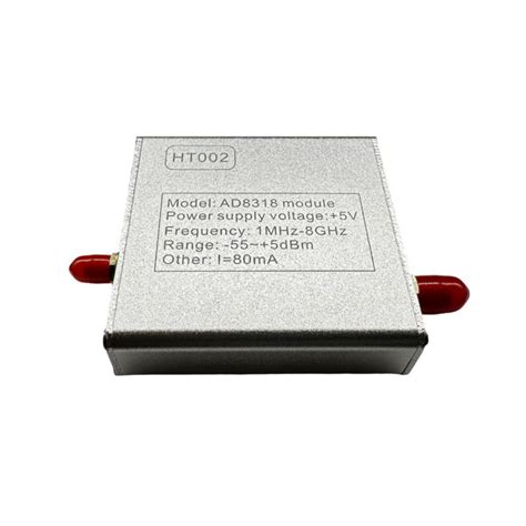 Ad8318 Module Rf Power Meter Logarithmic Detector 1mhz 8000mhz Power Detection Module Control