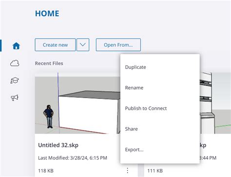 Delete On The Home Screen SketchUp For IPad SketchUp Community