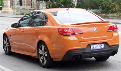 Technical Data Of Vehicle Holden Commodore Sedan Iv Vf Automoli
