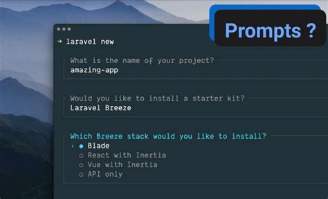 hammad zafar on linkedin laravel php prompts commandline forms laravelprompts cli