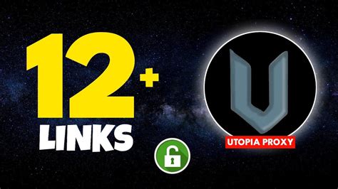12 New Utopia Proxy Links Unblocked Websites For School 2025 Best Unblockers Youtube