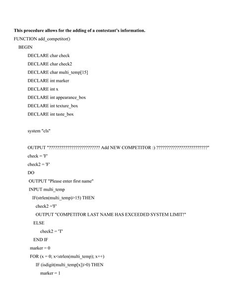 Cape Unit1 Computer Science Ia Sample Pdf