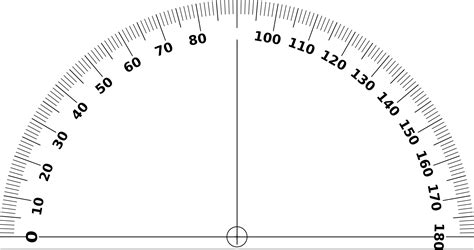 Protractor Angle Geometry Drawing Free Image Download