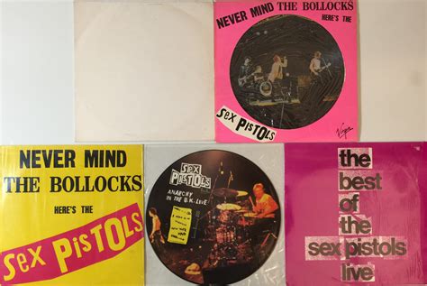 Lot 69 Sex Pistols Lps