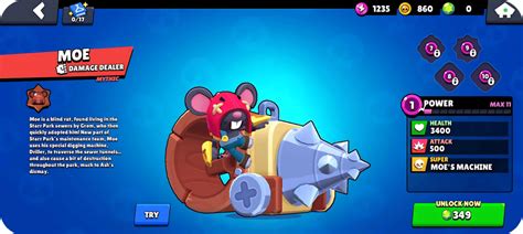 Brawl Stars Moe Guide