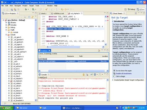 Linking Library File To Ccs V4 Code Composer Studio Forum Code