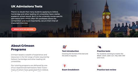 Uk Admissions Tests Crimson Education Sg