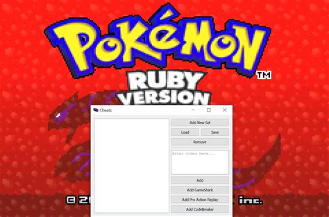 All Pokemon Ruby Cheats Full Tested List All Pokemon Ruby Cheats Full Tested List