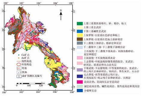 遥感构造蚀变异常信息提取及找矿预测——以老挝为例