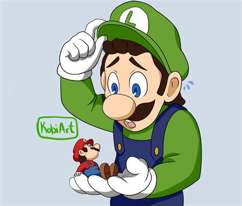 No But Luigi Would Be So Protective Of Tiny Mario Still Mad As A Hatter