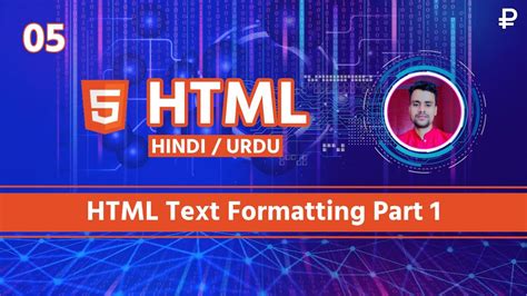 Html Text Formatting Part 1 In Hindi Urdu Youtube