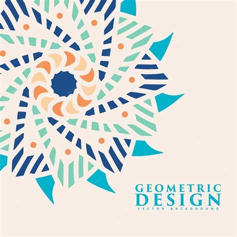 Premium Vector Geometric Abstract Pattern Background