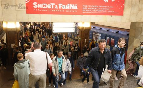 Київський метрополітен щотижня перевозить понад три мільйони людей