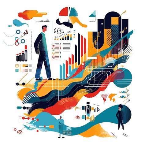 Premium Vector Data Analytics Vector Illustrationstock Market