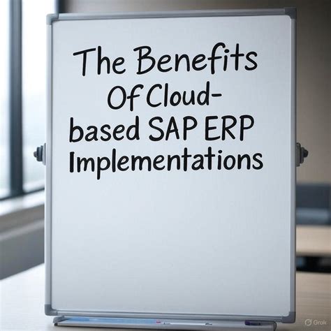 The Benefits Of Cloudbased Sap Erp Implementations Dgm News